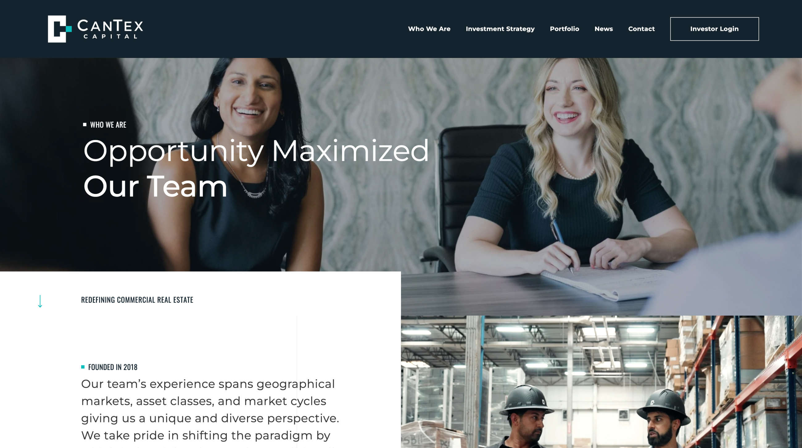A Sleek Website for CanTex Capital | Web Design Dallas Fort Worth